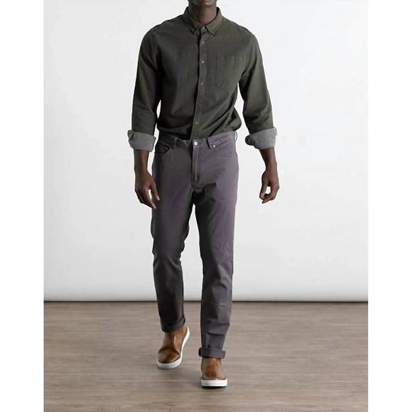 Bridge & Burn | Pants | New Bridge Burn Mens The Polk Pant In Charcoal ...